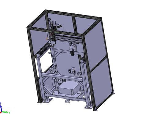 伺服四轴带旋转的等离子喷涂装置step模型图纸下载 懒石网