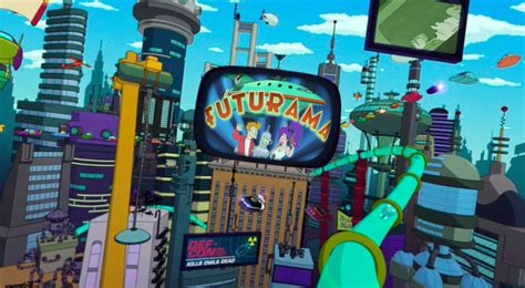 The Visually Retro Futuristic World Of Futurama Is Not A Utopia But
