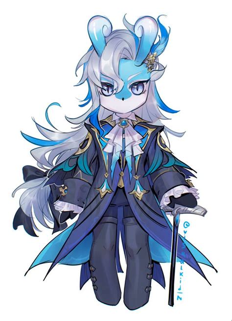 On Twitter Impact Character Art Cute Drawings