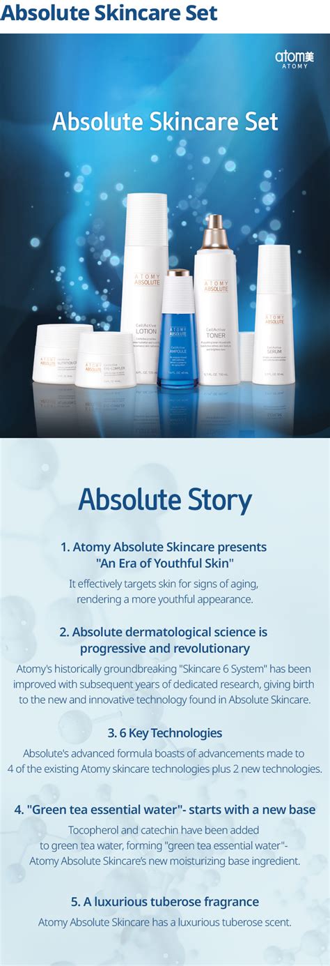 Absolute Skincare Set Atomy Usa