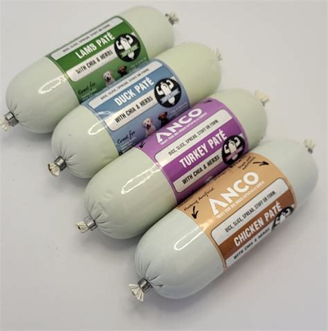 4 X Anco Patedog Pate Training Treatmeaty Treat Puppy Treatpuppy