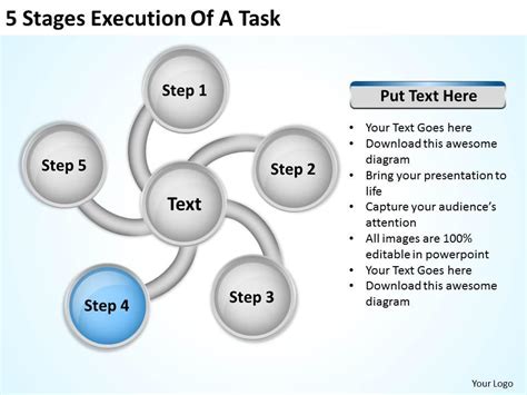 Business Process Workflow Diagram Of Task Powerpoint Templates PPT Backgrounds For Slides