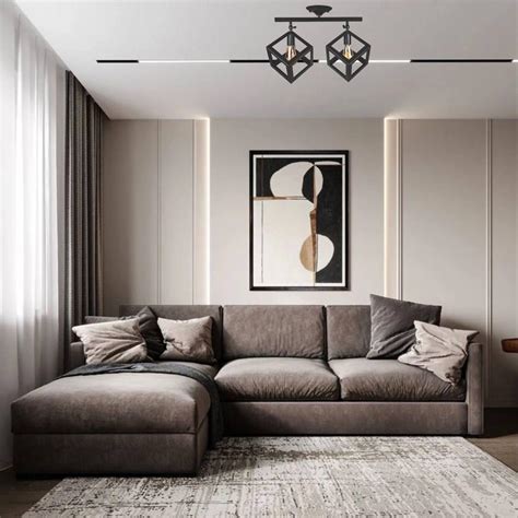 ᐉ Люстра стельова на 2 пірамідки Чорний 56 Xpr160f 2 Bk • Краща ціна в Києві Україні • Купити