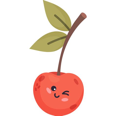 Cute Cherry Character Png
