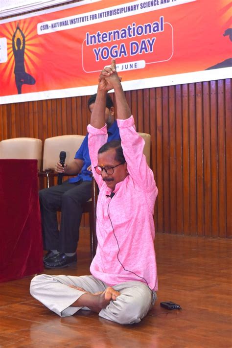 International Yoga Day 2023 Program At Csir Niist Csir National Institute For