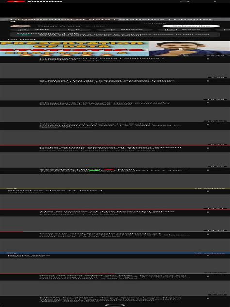 Organisation Of Data Statistics Chapter 4 Y Pdf
