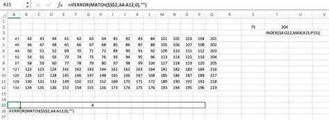 Arrays Excel Search Value In A Table And Return Another Value Stack