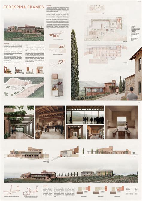 Results Cultural Winery Layout Architecture Architecture Design Presentation Architecture
