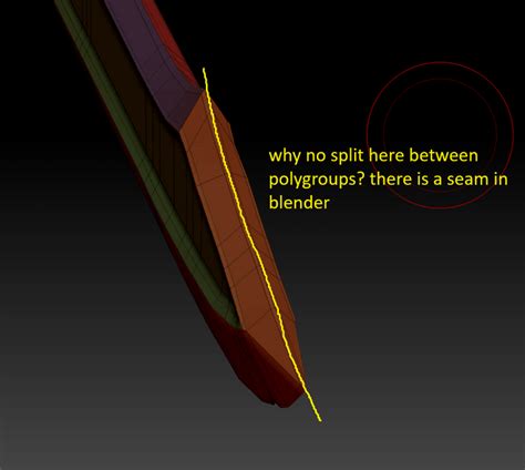 autogroups with uvs not working as expected r zbrush