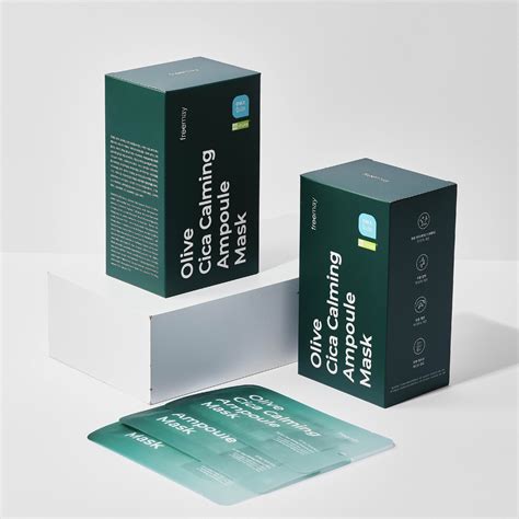 프리메이 시카 카밍 마스크팩 디자인 패키지 포트폴리오 크몽