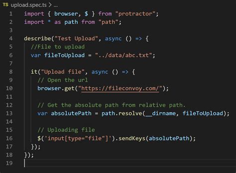 How To Perform The File Upload Operation With Protractor On Docker By Anh Hoang Innomize