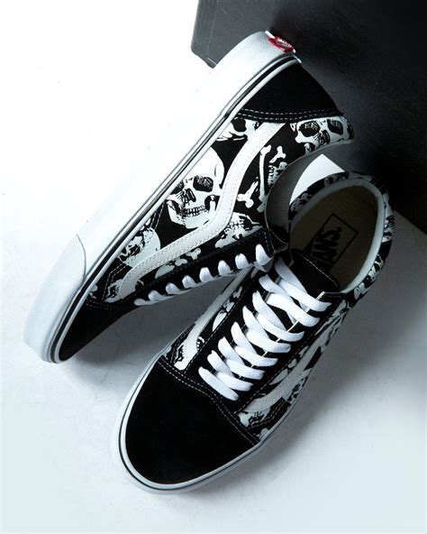 Now Available Vans Old Skool Skulls — Sneaker Shouts