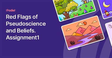 Red Flags Of Pseudoscience And Beliefs Assignment1