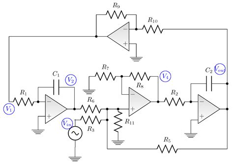Switched Capacitor Bandpass Filter Circuit