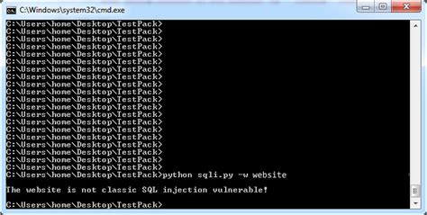 Code Your First Simple Sql Injection Checking Vulnerability With Python Ethical Hacking