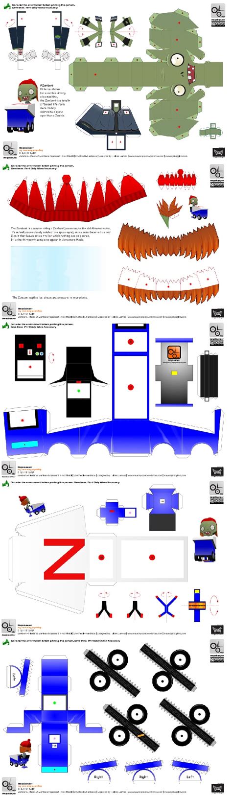 211 Best Images About Plants Vs Zombies Printables On Pinterest