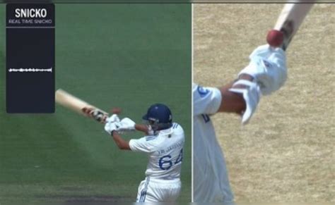 Ind Vs Aus यशस्वी जायसवाल के साथ हुई चीटिंग Drs फैसले पर अंपायर से हुई बहस मचा बवाल