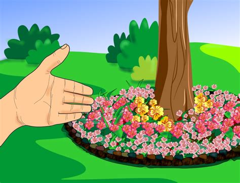 Клумба рисунок для детей 34 фото красивые картинки и Hd фото