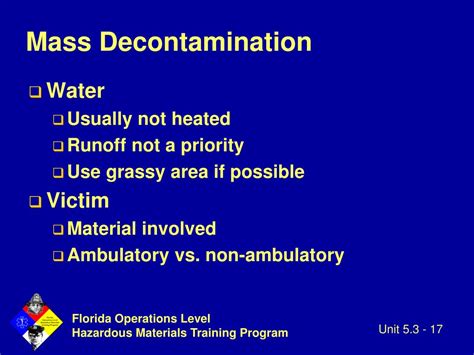 Ppt Victim Rescue And Mass Decontamination Safety Considerations And
