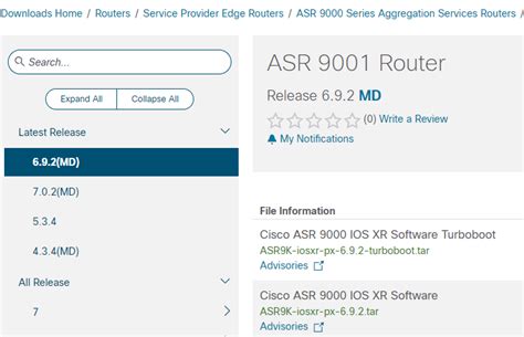 Asr 9001 692 Upgrade Path Cisco Community