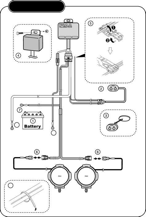 Step By Step Guide How To Wire Piaa Lights With A Detailed Wiring Diagram