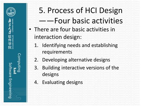what is design process in hci design talk