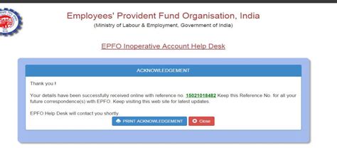 Withdraw Money From InOperative PF Accounts EPF HelpDesk EPFGuide