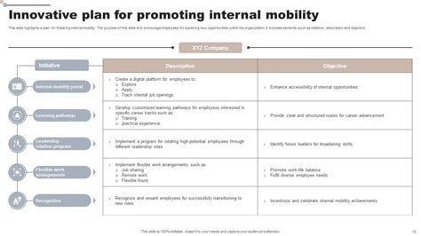 Internal Mobility Powerpoint Ppt Template Bundles Ppt Slide