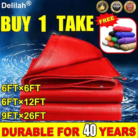 【new Upgrade 】original Tolda Trapal Waterproof Makapal Lona Tolda