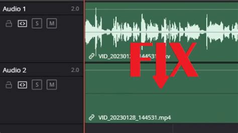 Audio Waveforms Missing DaVinci Resolve YouTube