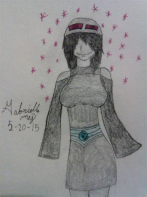 Female Anime Enderman By Momokostar On Deviantart