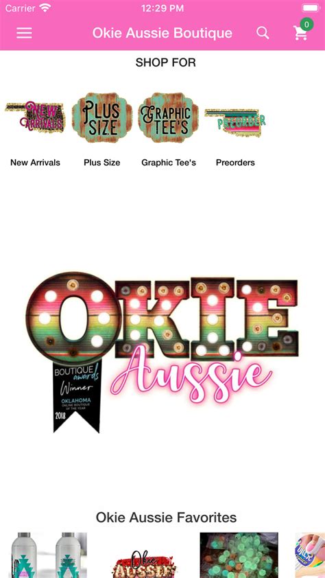 okie aussie boutique for iphone download