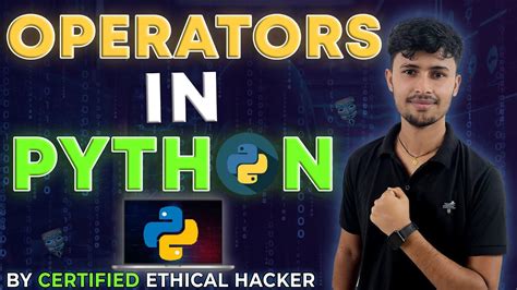Operators In Python Python Operators Tutorial In Hindi Youtube