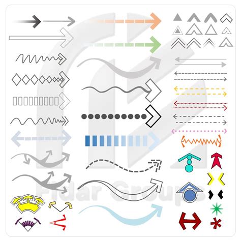 دانلود علائم گرافیکی برای پاورپوینت گروه شهرسازی و معماری فیدار Fidargroups
