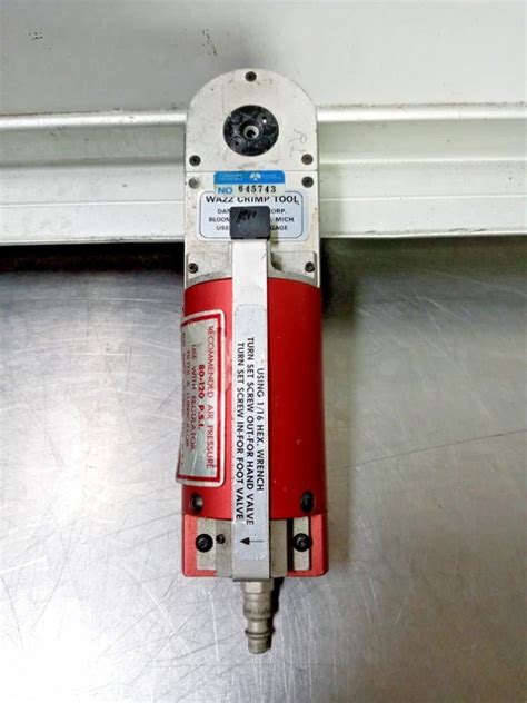 Daniels Mfg Corp Dmc Wa22 Pneumatic Crimping Tool 80 120 Psi £252