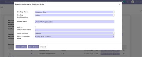 Automatic Backup Odoo Appsgate Odoo Gold Partner United Arab Emirates