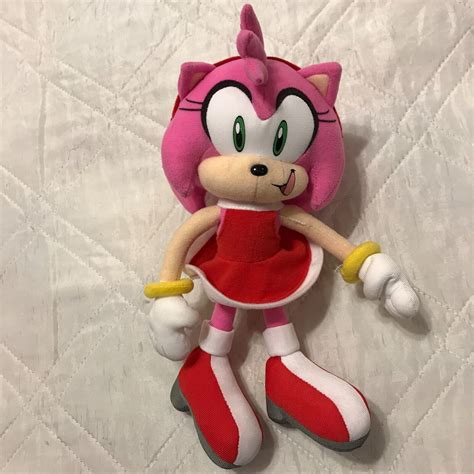Sonic The Hedgehog Amy Rose In Red Dress 9 Plush 4714783713
