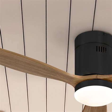 Ventilador De Techo Led Siroco Mini Cc Silencioso Negronogal