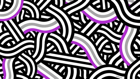 Stillo Noir Ace Pride Wallpaper Flag Background Pride Flags Pride
