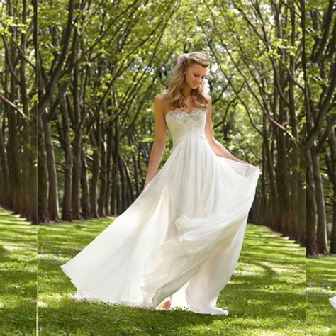 Popular Garden Wedding Dresses Plus Size Buy Cheap Garden Wedding
