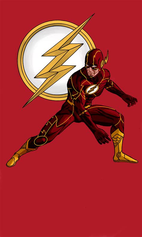 Fan Art The Flash By Me Rdccomics