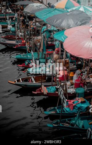 Hat Yai Thailand December 15 2023 Beautiful Scenery Of Khlong Hae
