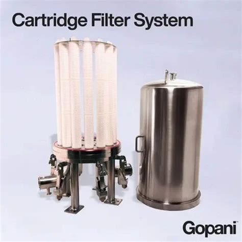 Stainless Steel Cartridge Filter System At Rs 2000 In Ahmedabad Id 2851307116148