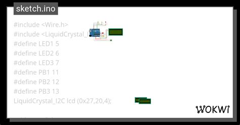 Led Pb Lcd Wokwi Esp32 Stm32 Arduino Simulator Led Pb Lcd Wokwi Esp32 Stm32 Arduino Simulator