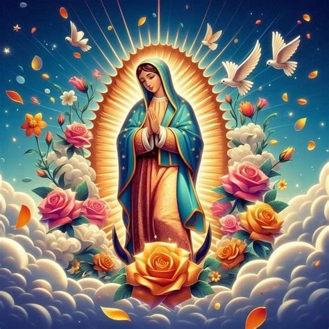 La Virgen De Guadalupe La Virgen Maria Our Lady Guadalupe Virgin Mary