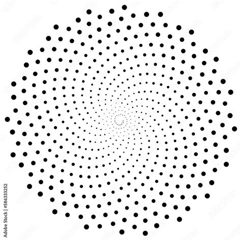 fibonacci spiral patterns in vector mathematical morphology
