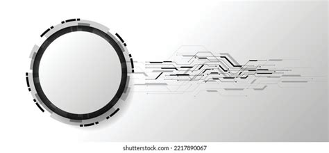 Abstract Circuit Board Futuristic Technology Background Stock Vector