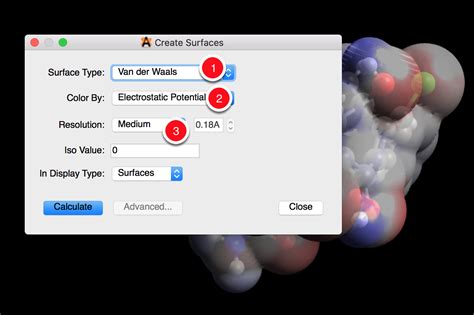 Electrostatic Potential Support Avogadro Discussion