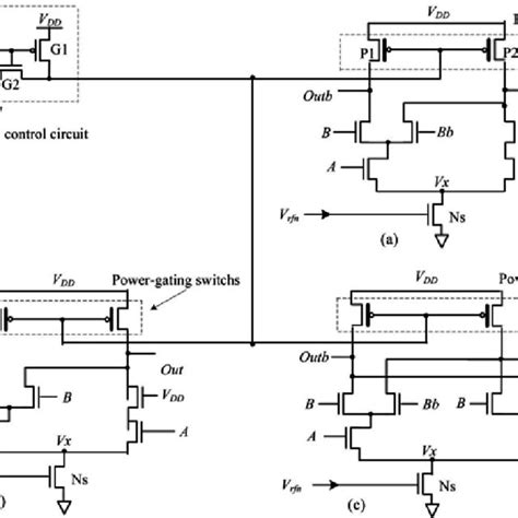 Pdf A Power Gating Scheme For Mos Current Mode Logic Circuits