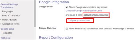 Odoo10 Google Drive Integration